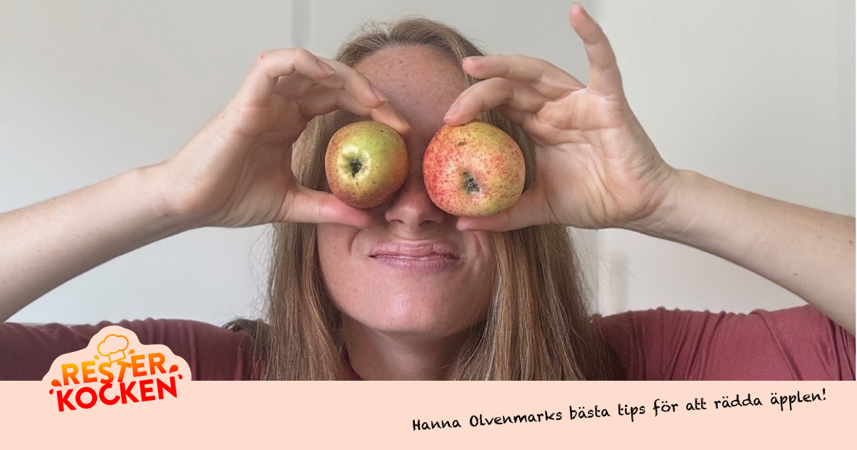 Hanna Olvenmarks bästa tips för att rädda äpplen och vad du kan göra ...